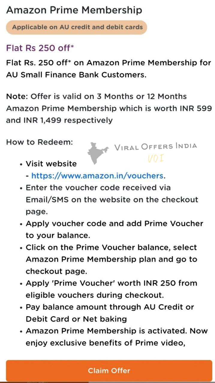 Combined All : Amazon Prime Voucher Offer : Totally free Prime Shopping ...